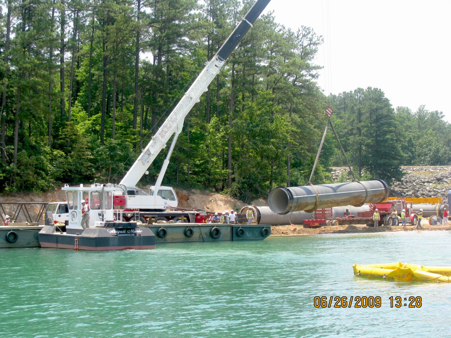 Reuse Pipeline and Diffuser to Lake Lanier in Gwinnett County, GA ...